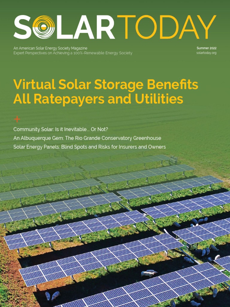 Solar Today - Summer 2022 | Download Free PDF | Wind Power | Solar Power