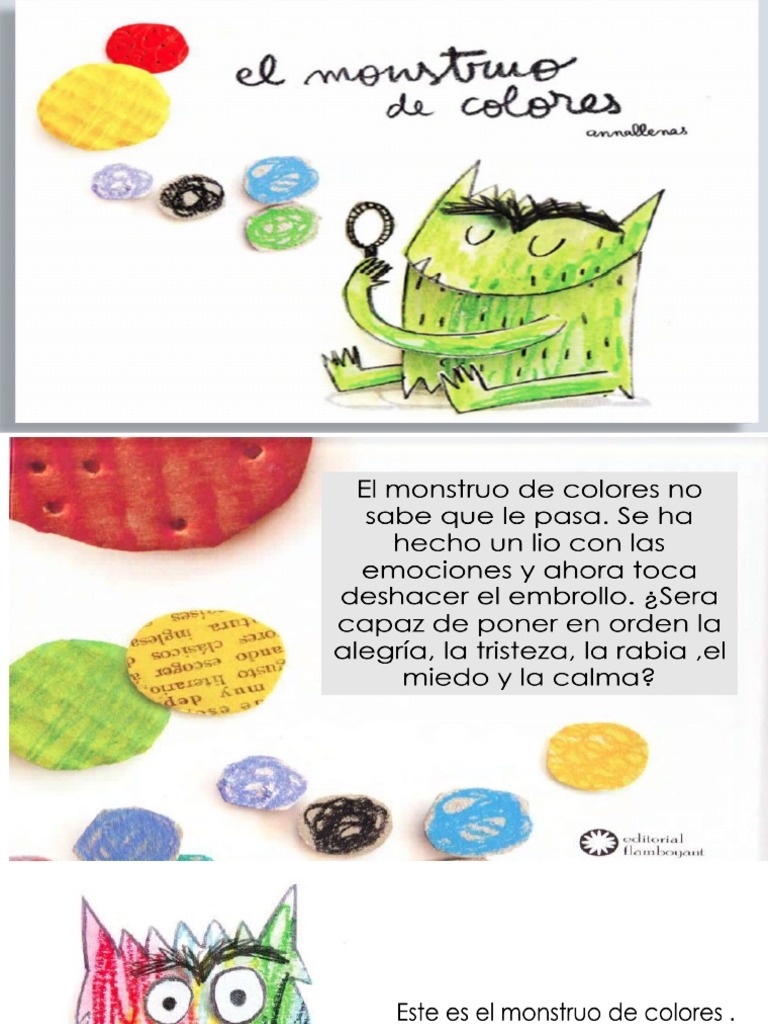 Libro Monstruo de Colores PDF | PDF