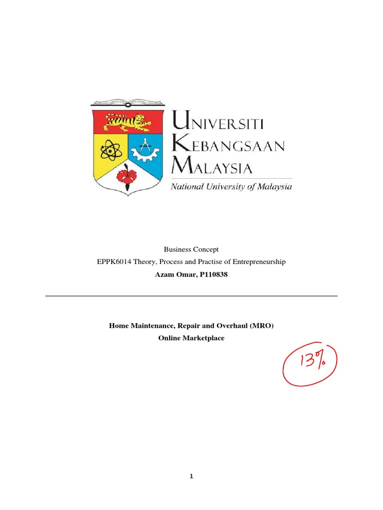 Sample of Business Concept Paper | PDF