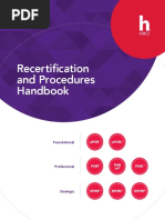 2025 SHRM Certification Handbook | PDF | Human Resources | Human Resource Management