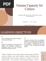 Lesson 4 The Human Origins and The Capicity For Culture | PDF | Homo ...