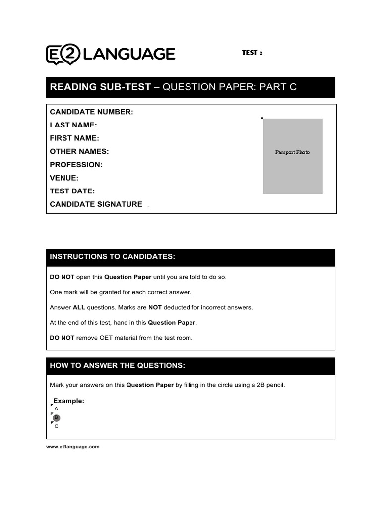 Practice Test 2 Reading Part C | PDF | Electronic Cigarette | Cigarette