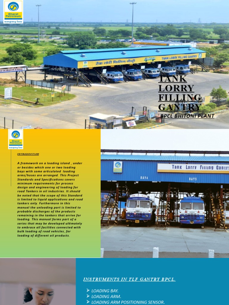 Tank Lorry Filling Gantry | PDF | Oil Tanker | Manufactured Goods