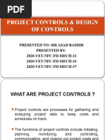 Project Controls Procedure | PDF | Project Management | Budget
