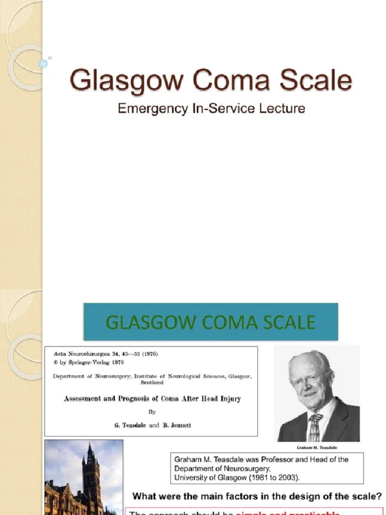 GCS Score | PDF