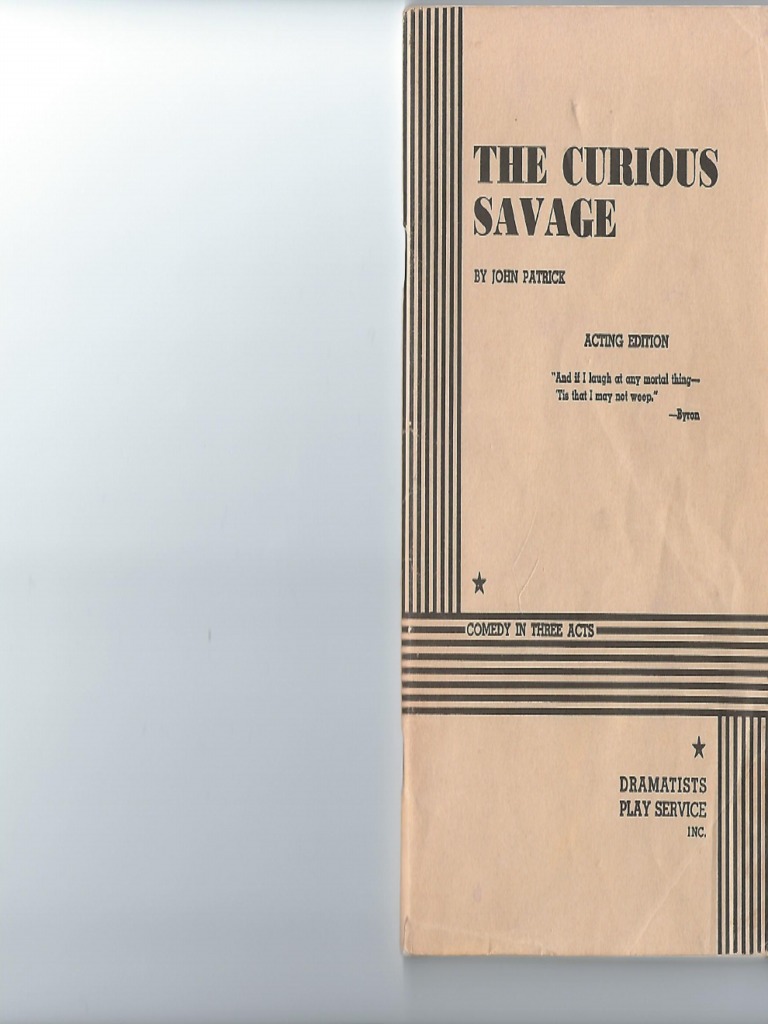 The Curious Savage - John Patrick | PDF