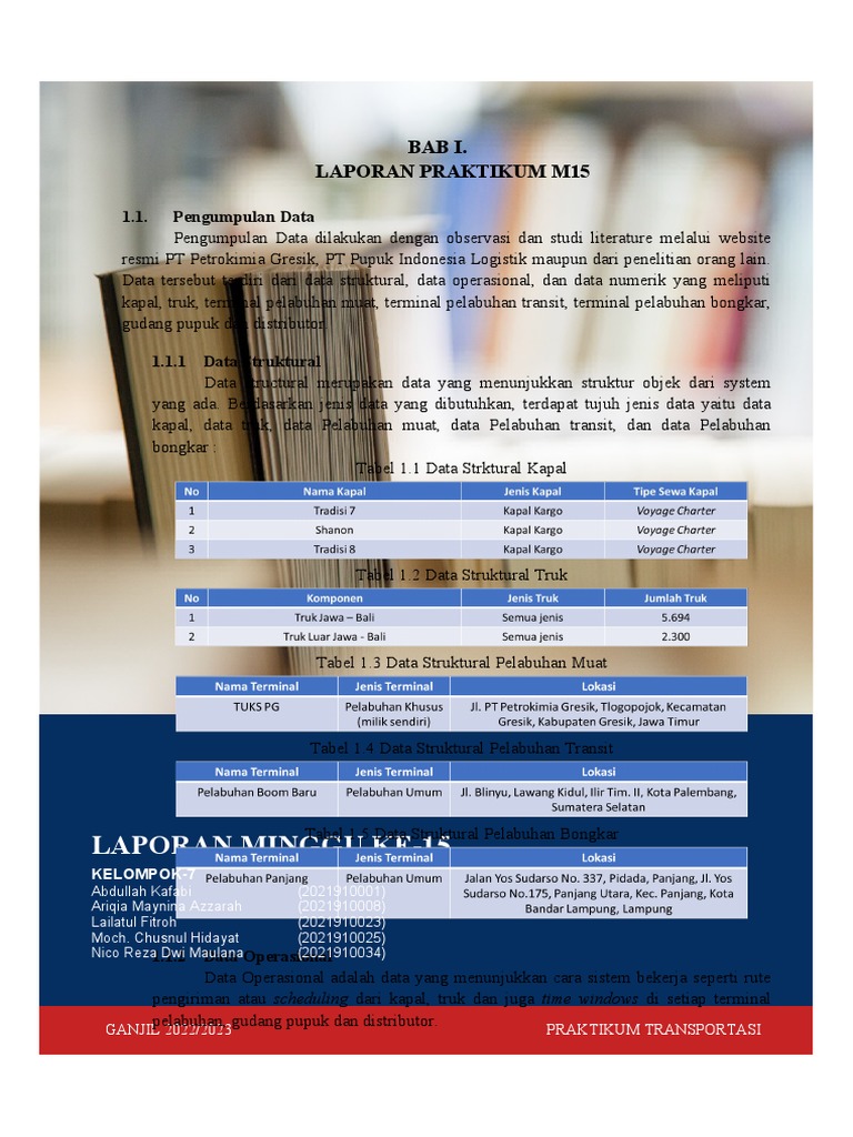 Kel 7 - Laporan M15-2 | PDF