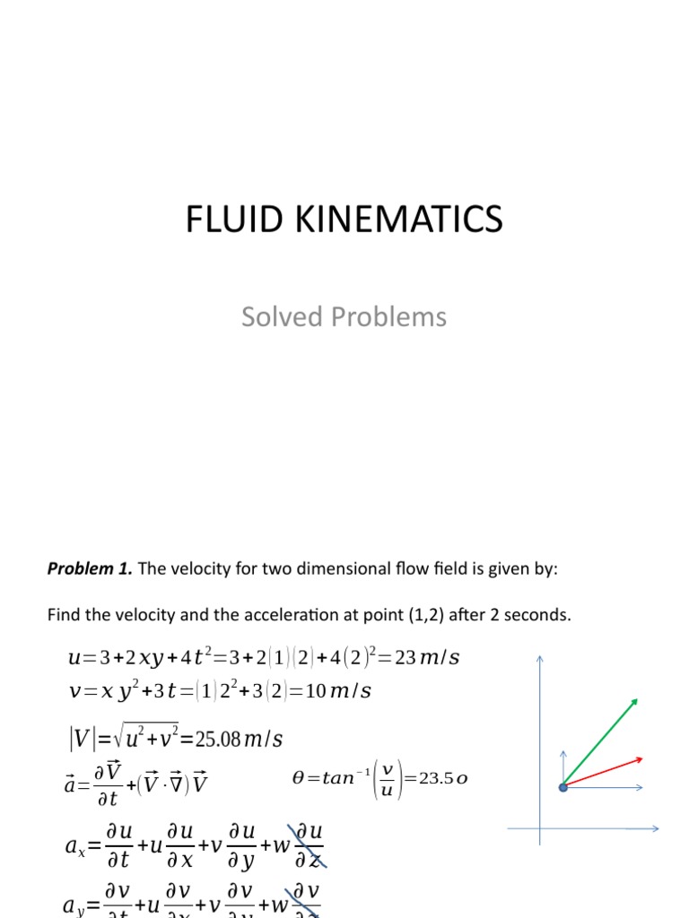Tutorial 4 1.kinematics | PDF | Kinematics | Liquids Tutorial 4 1.kinematics | PDF | Kinematics | Liquids