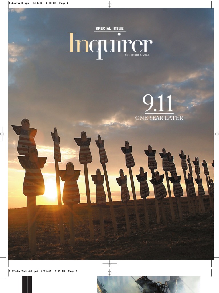 The Philadelphia Inquirer Magazine 9/11 Special - 2002 | PDF ...