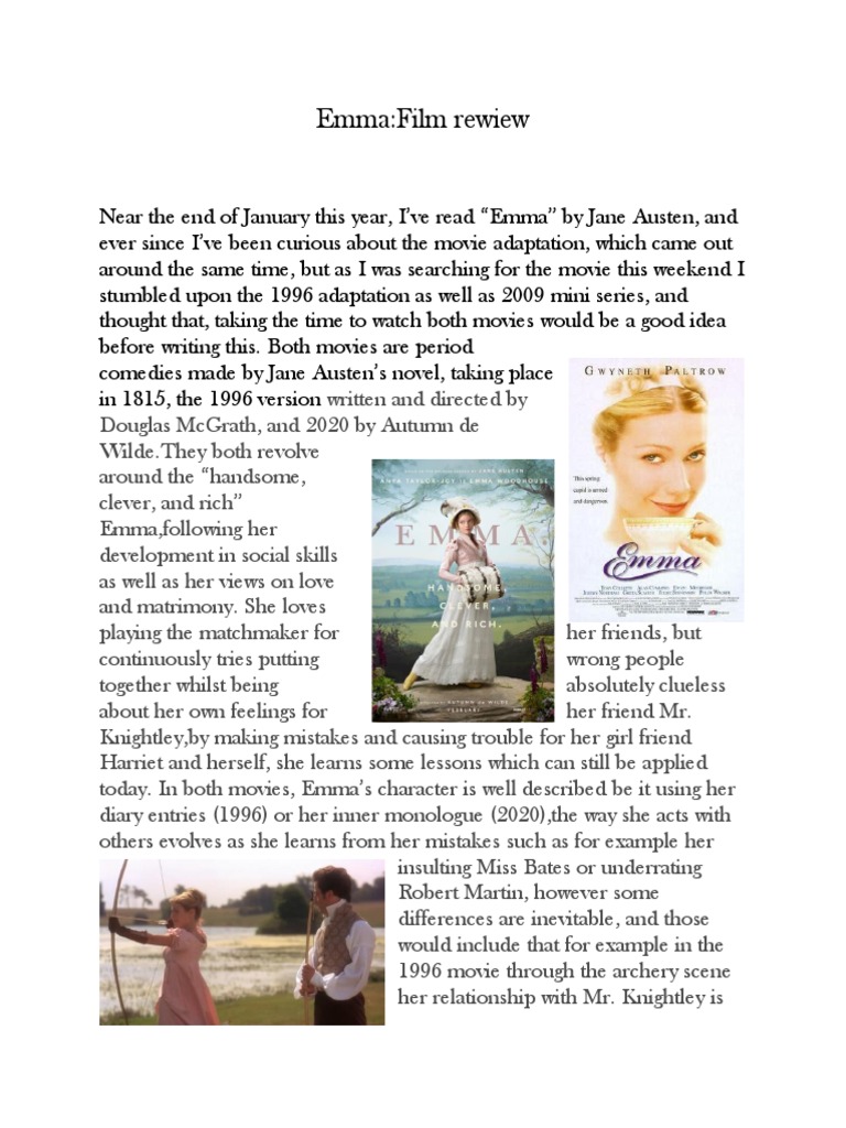 Emma | PDF | Emma (Novel)