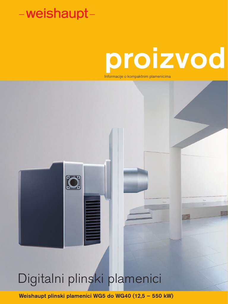 Weishaupt Plinski Plamenik WG 5 Do WG 40 RS2019-06 | PDF