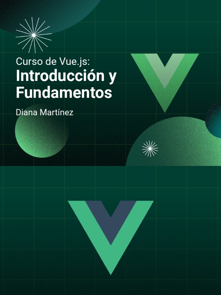 Introduccion y Fundamentos de Vue Js | PDF | Informática | Desarrollo de software