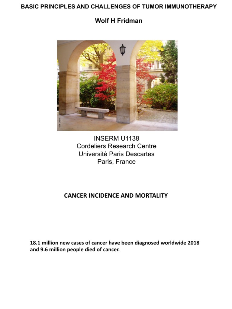 01 Fridman | PDF | Immunotherapy | Cancer