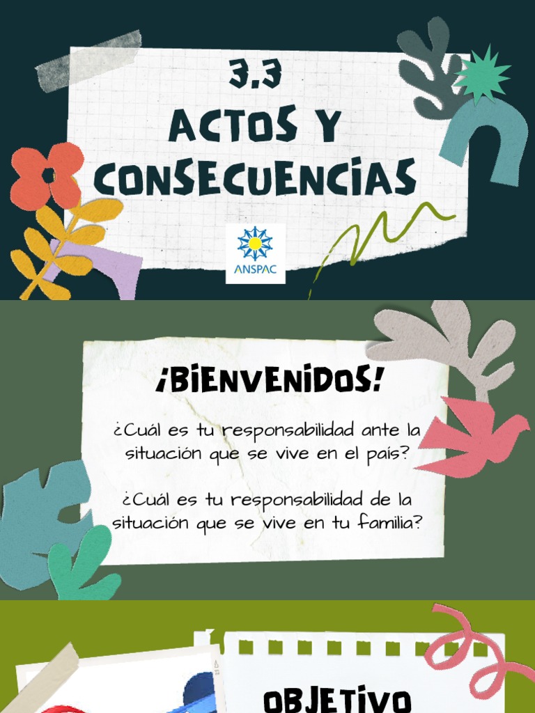 ANSPAC_3.3ACTOS Y CONSECUENCIAS | PDF