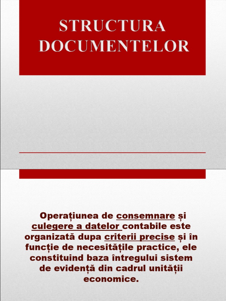 Structur A Document El or | PDF