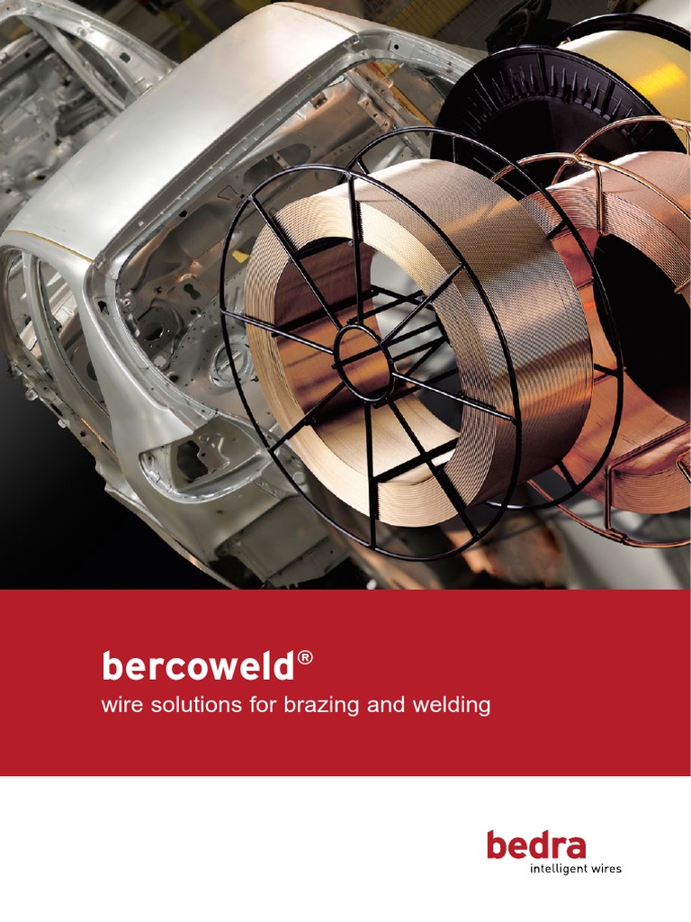 BEDRA-wire Solutions For Brazing and Welding | PDF | Bronze | Welding