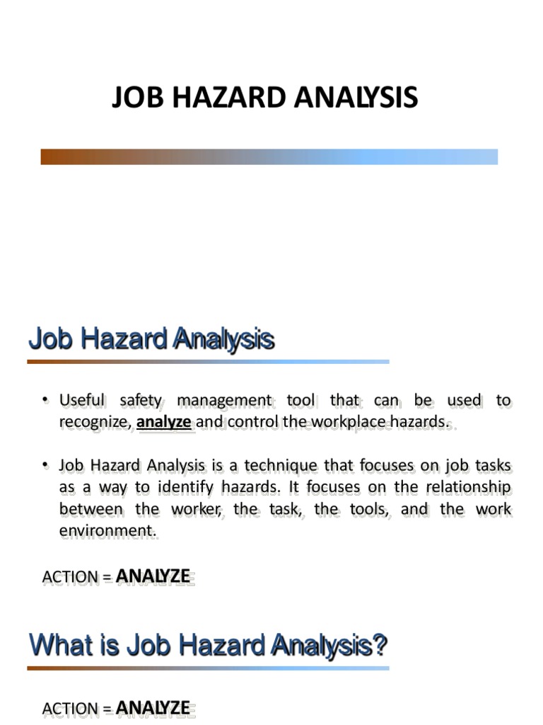 Job Hazard Analysis | PDF | Hazards | Welding