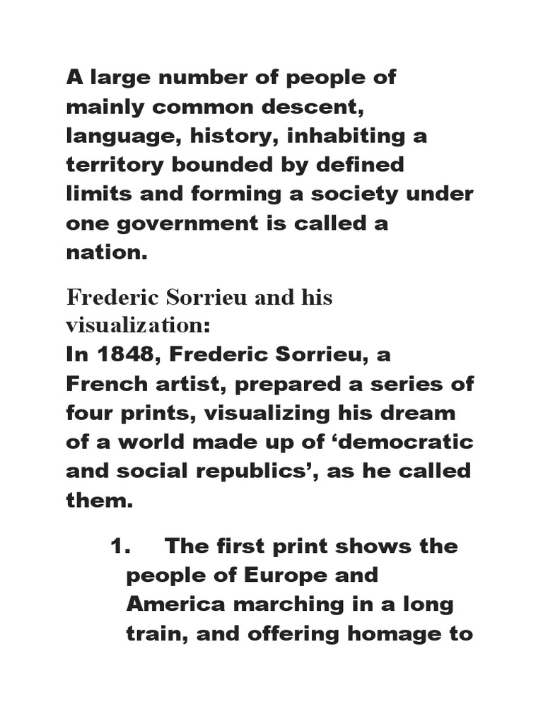 Visualizing the Nation: Frederic Sorrieu's 1848 Prints Depict the ...