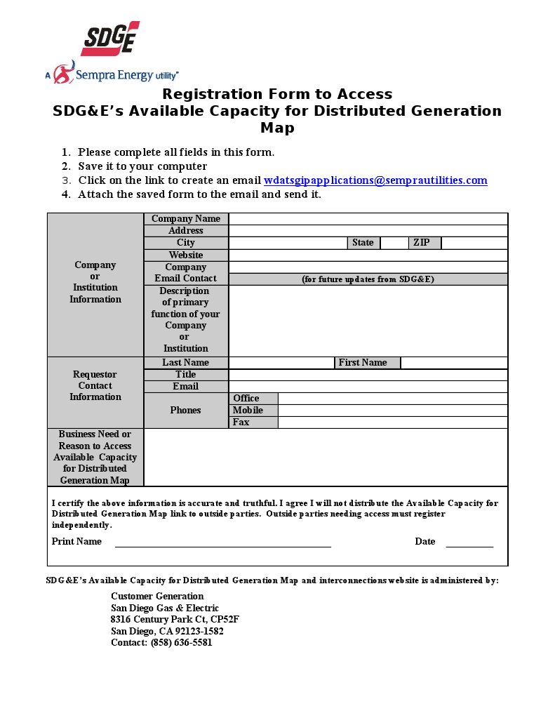 PV Map Registration Form | PDF