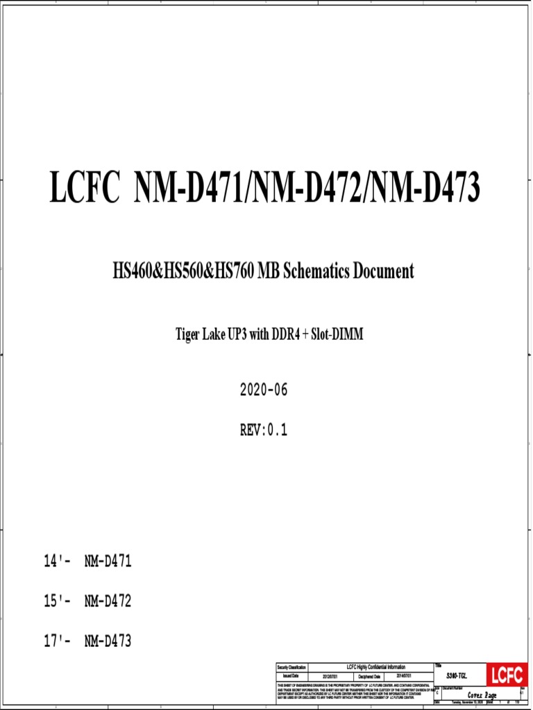 Lenovo Ideapad 3-14ITL6 - 15ITL6 - 17ITL6 LCFC HS460 - HS560 - HS760 NM-D471 - NM-D472 - NM-D473 ...