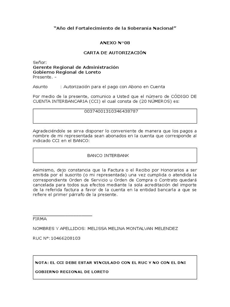 DJ Conformidad y Cci | PDF