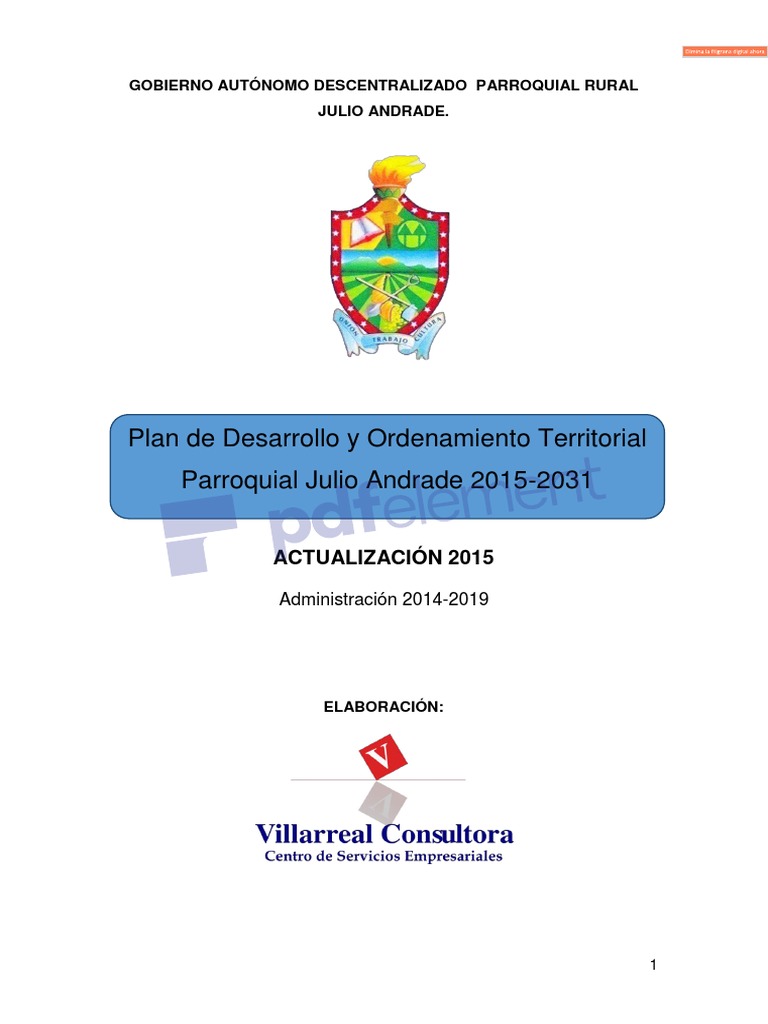 PDOT | PDF | Volcán | Ecuador