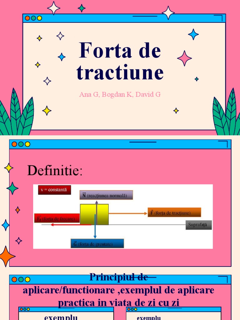 Forta de Tractiune | PDF