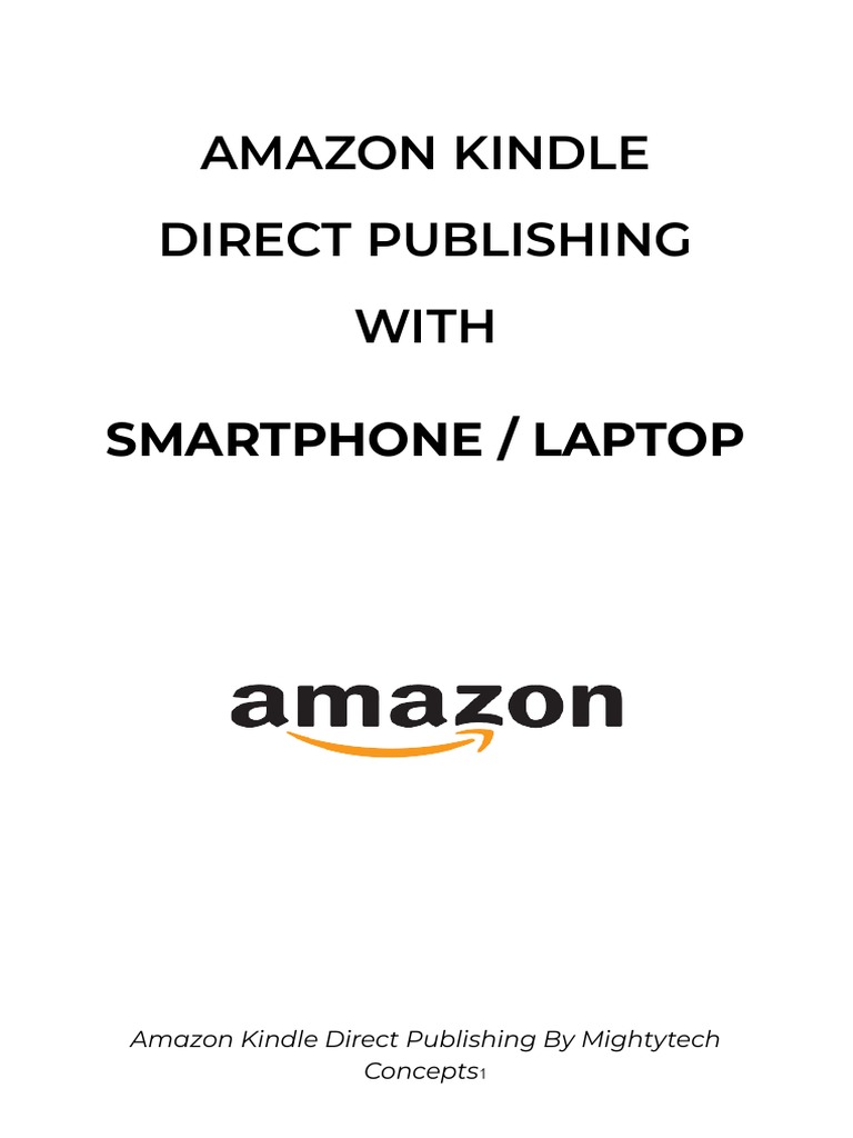 Amazon KDP Blueprint (For Your Prospects To Study) | PDF | Public ...
