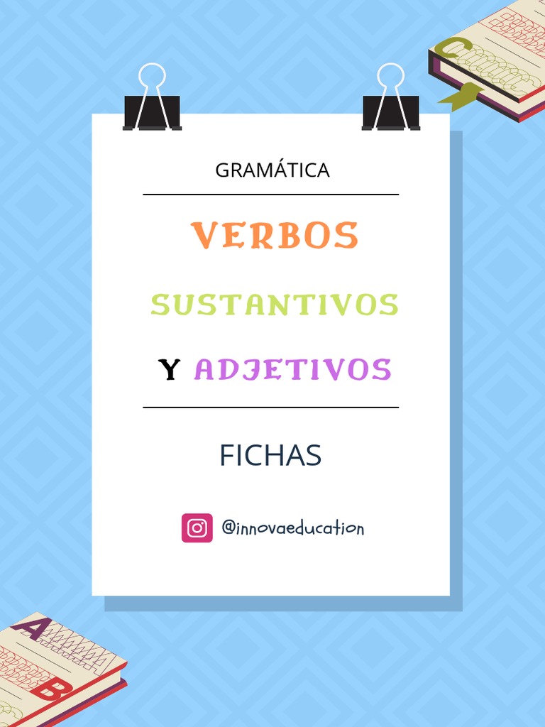 Verbo, Adjetivo y Sustantivo | PDF | Adjetivo | Verbo