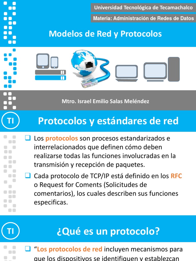 Modelos de Red y Protocolos | PDF | Protocolos de internet | Red de computadoras