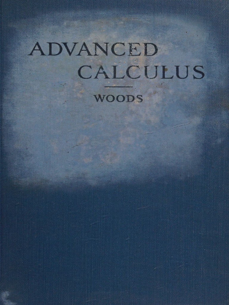 Advanced Calculus Woods | PDF | Function (Mathematics) | Continuous ...