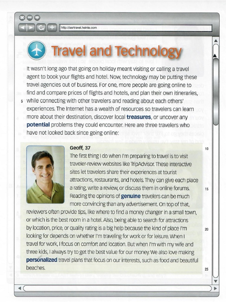 Active Reading 3 Travel | PDF