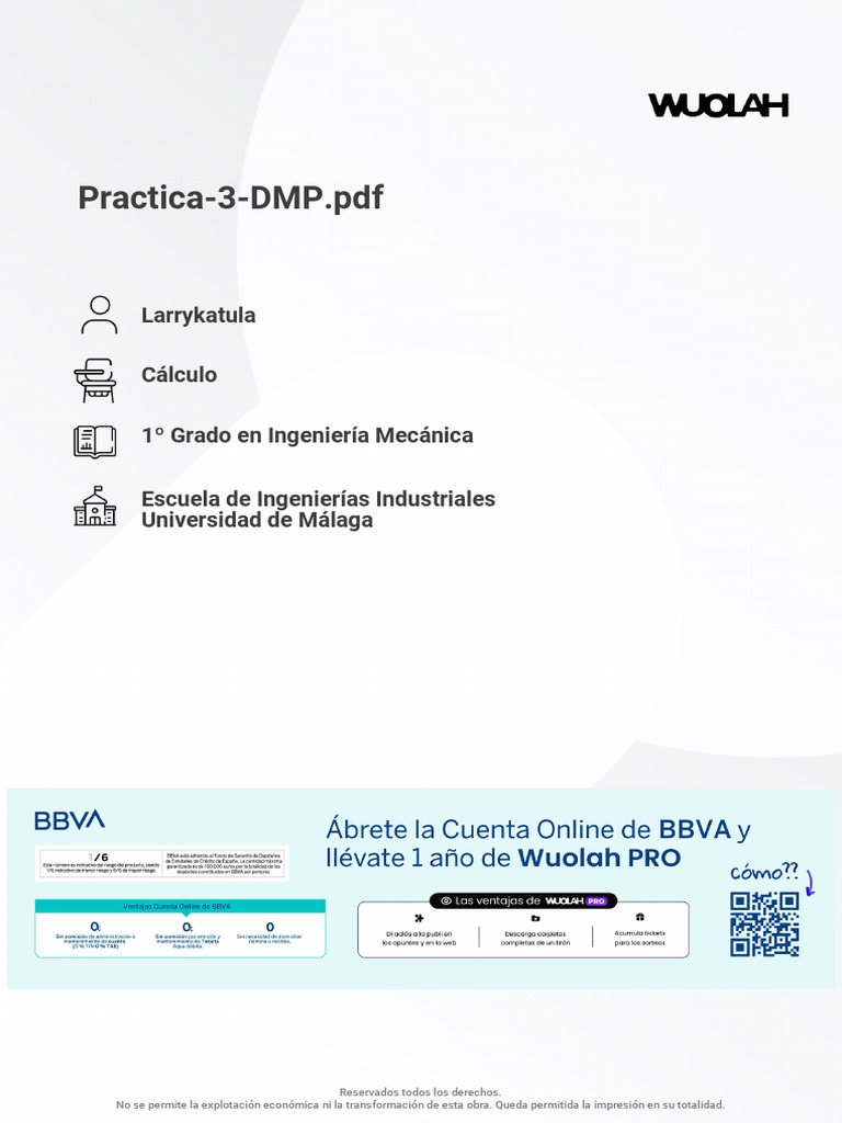 Wuolah Free Practica 3 DMP | PDF