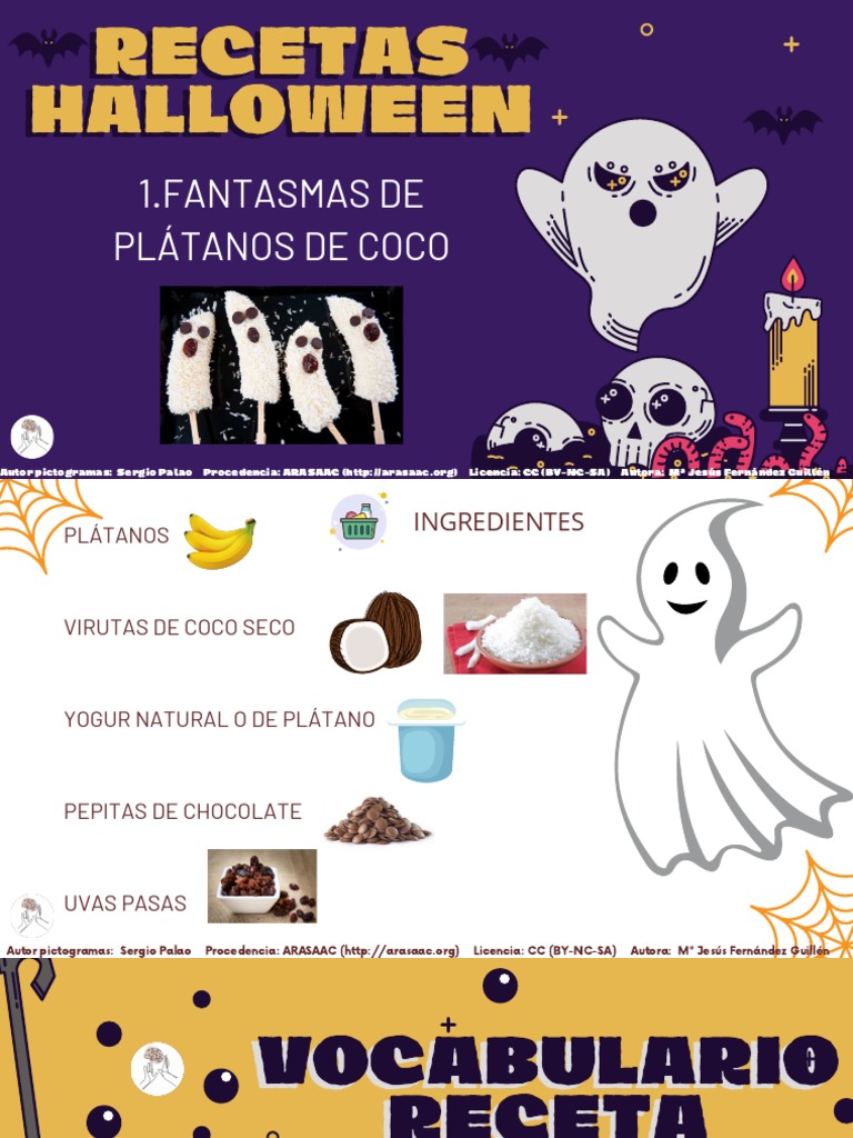 Recetas Divertidas para Halloween | PDF | Alimentos | Cocina