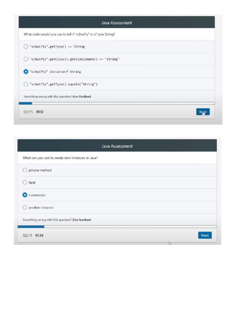 Java Assessment Linkedin | PDF