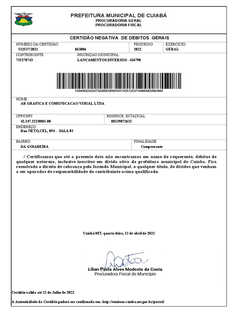CND - Municipal | PDF