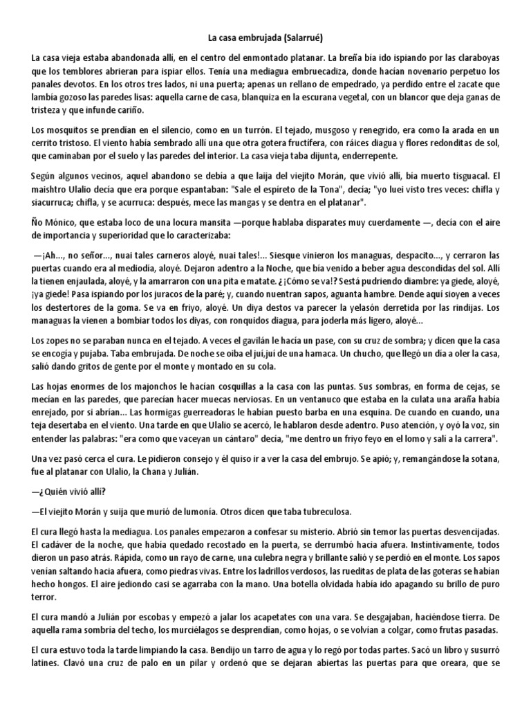 Guía de Análisis de Cuentos de Barro | PDF