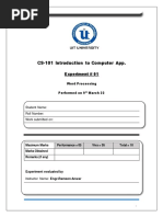 Wordpad Tutorial, Keyboard Shortcuts and Exercises V2 | PDF | Computer ...