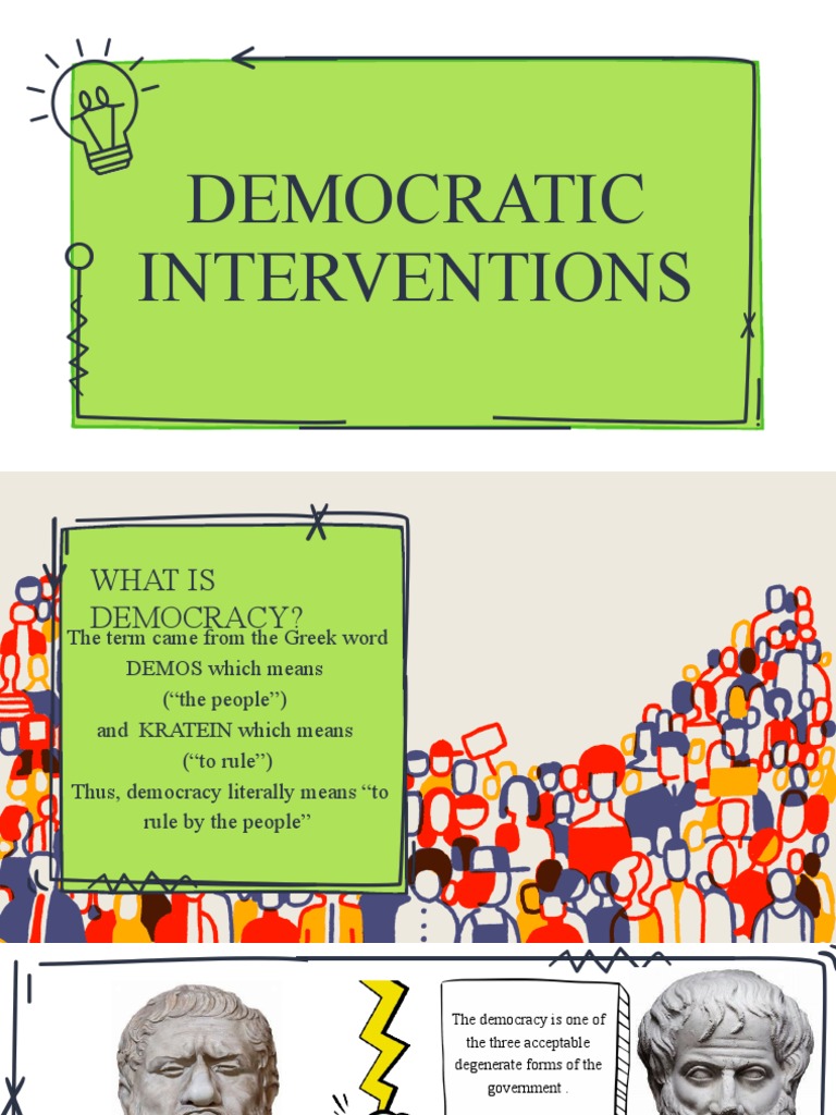 Democratic Intervention | PDF | Political Ideologies | Democracy