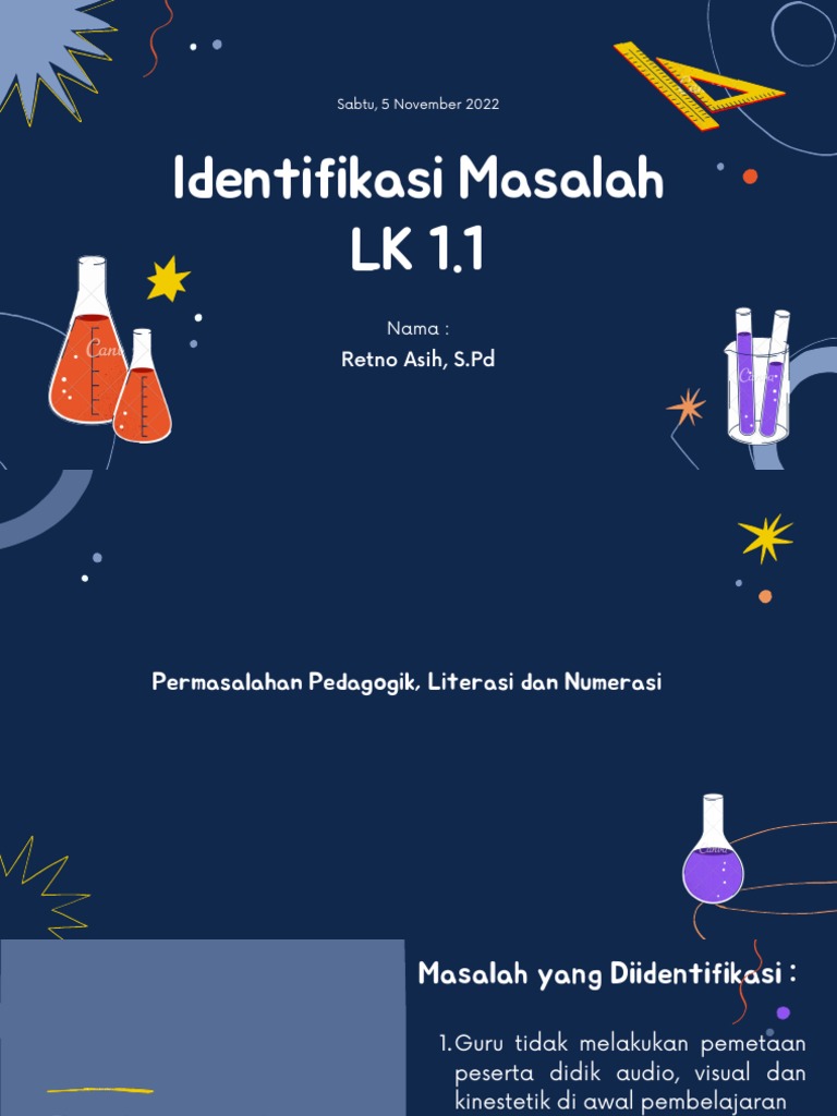 Identifikasi Masalah Pembelajaran Retno Asih | PDF | Kesehatan Holistik