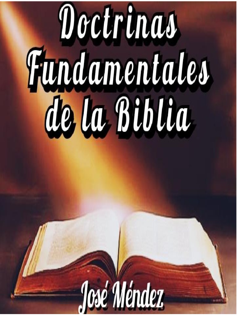 Doctrinas Fundamentales de La Biblia-Pastor José Méndez | PDF | Trinidad | espíritu Santo