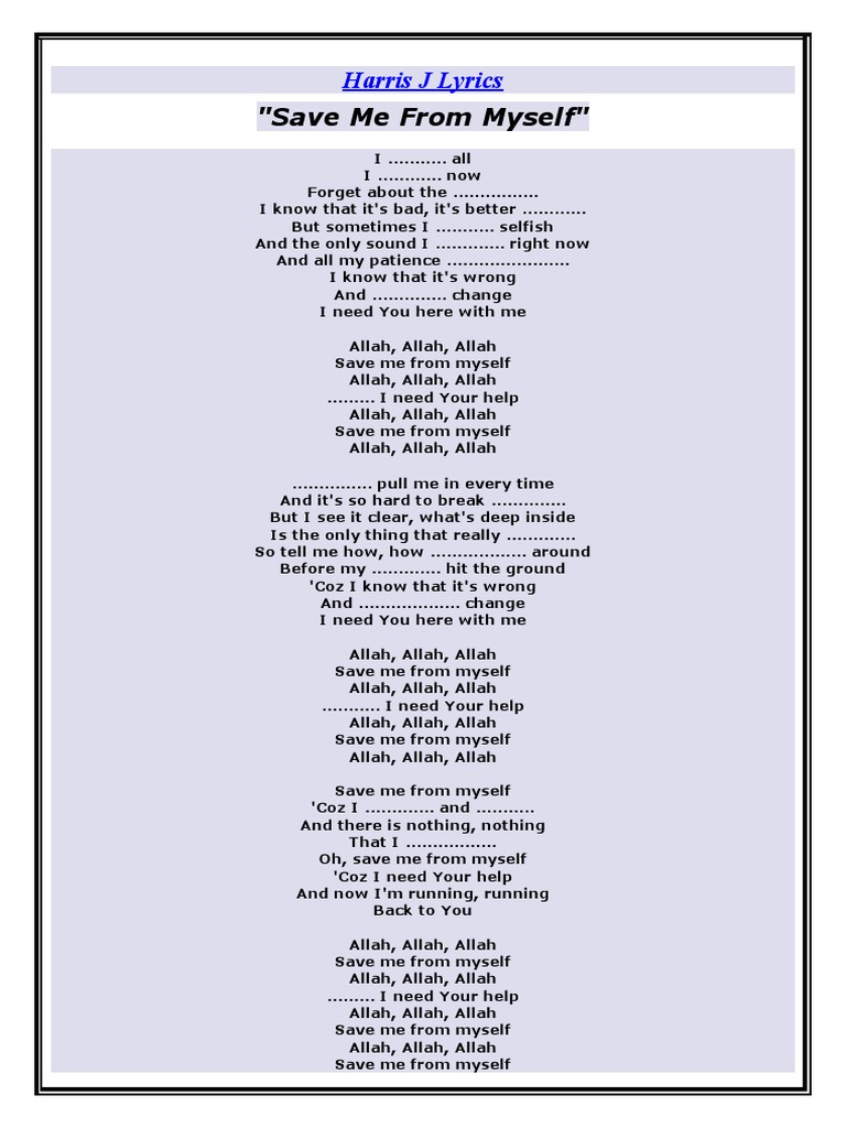 Harris J Lyrics | PDF