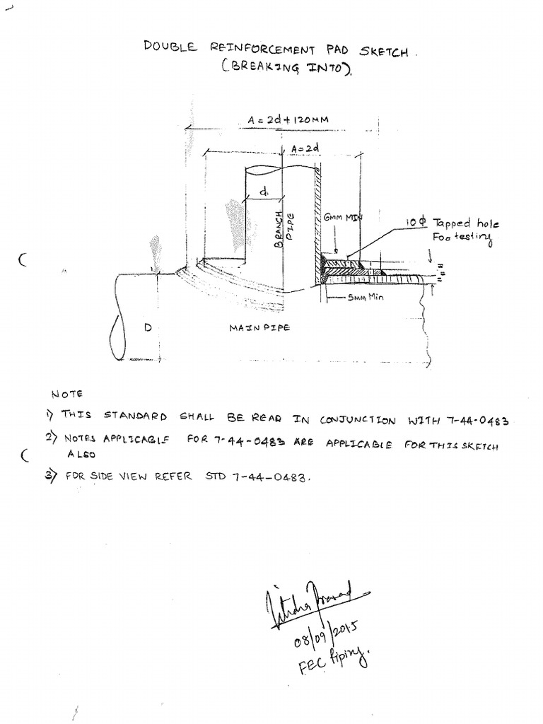 Double RF Pad Standard Drawing | PDF