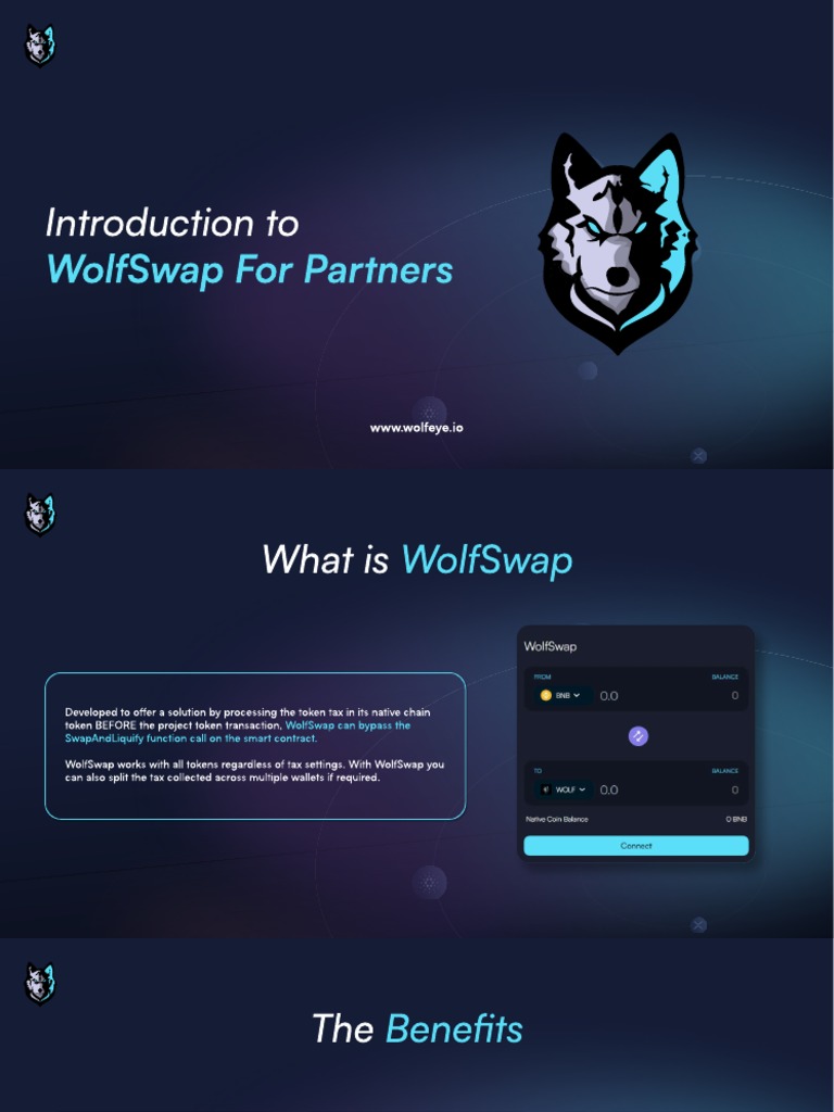 Introducing WolfSwap | PDF | Payments | Economies