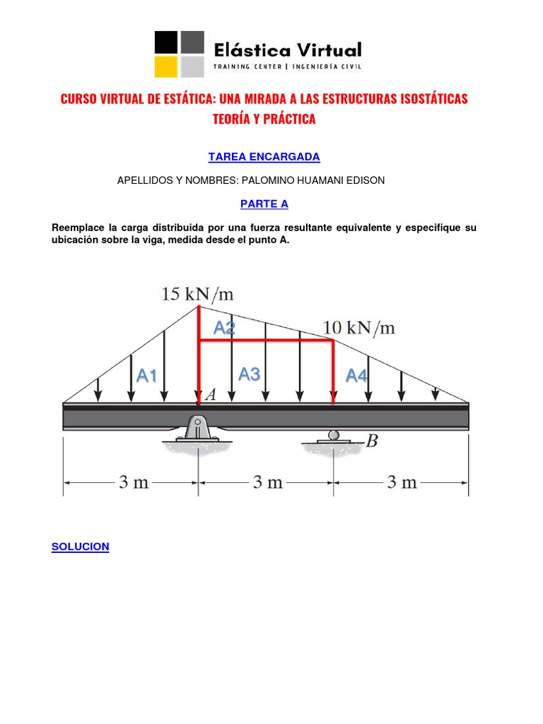 Tarea 01 - Edison - Estatica | PDF