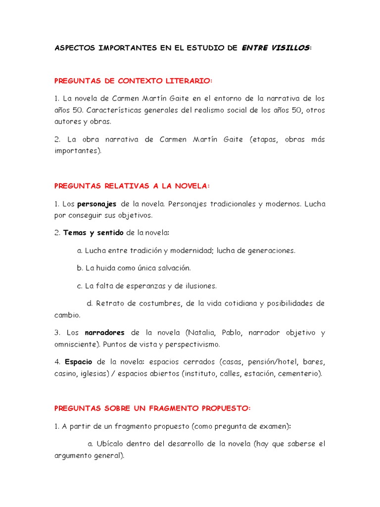 Posibles Preguntas Examen | PDF