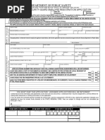 U.S. Customs Form: CBP Form 3078 - Application For Identification Card ...