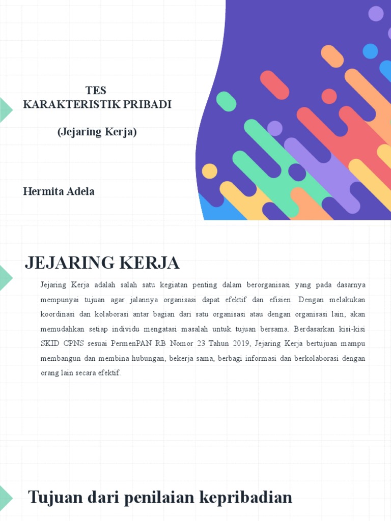 Jejaring Kerja | PDF | Karier & Perkembangan | Pengembangan Diri