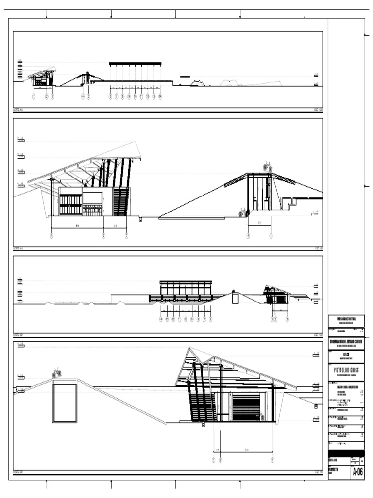 Cortes 1-Corte A y B | PDF
