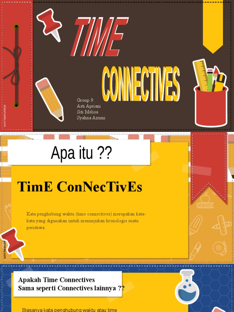 Pengertian dan Contoh Time Connectives | PDF